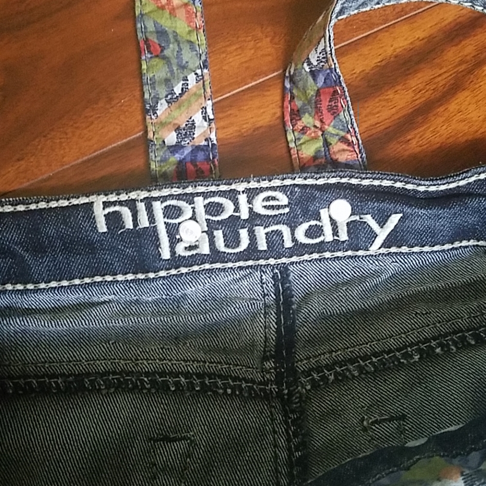 Hippie Laundry Shortalls Short Overalls - Gem